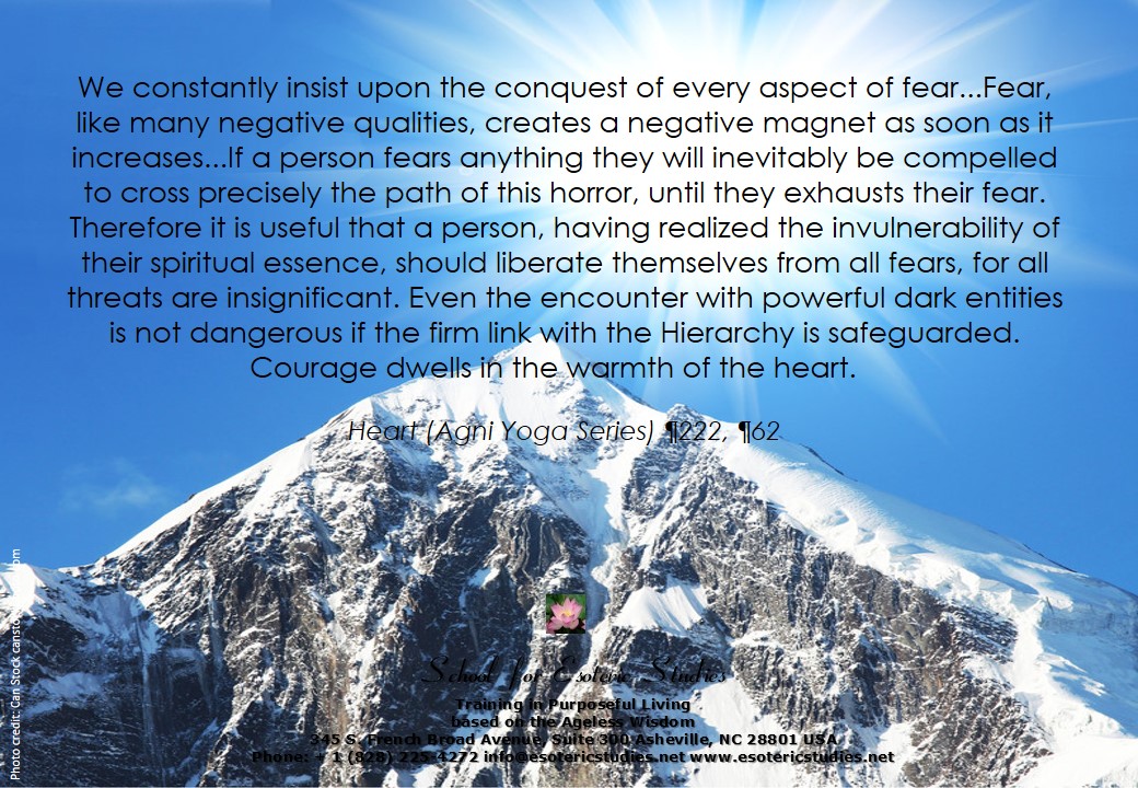 Pearls of Wisdom - Spiritual Teachings: School for Esoteric Studies
